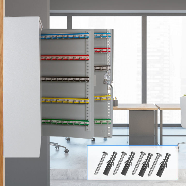 K400 400-Key Steel Cabinet Safe with Key Lock - DuraBox